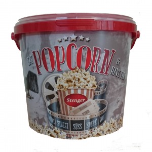 Seau de pop corn sucré 250g de la gamme Calella